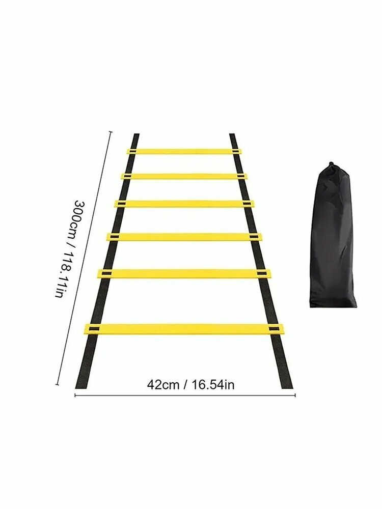 Гибкая лестница футбольная физическая тренировка веревочная лестница