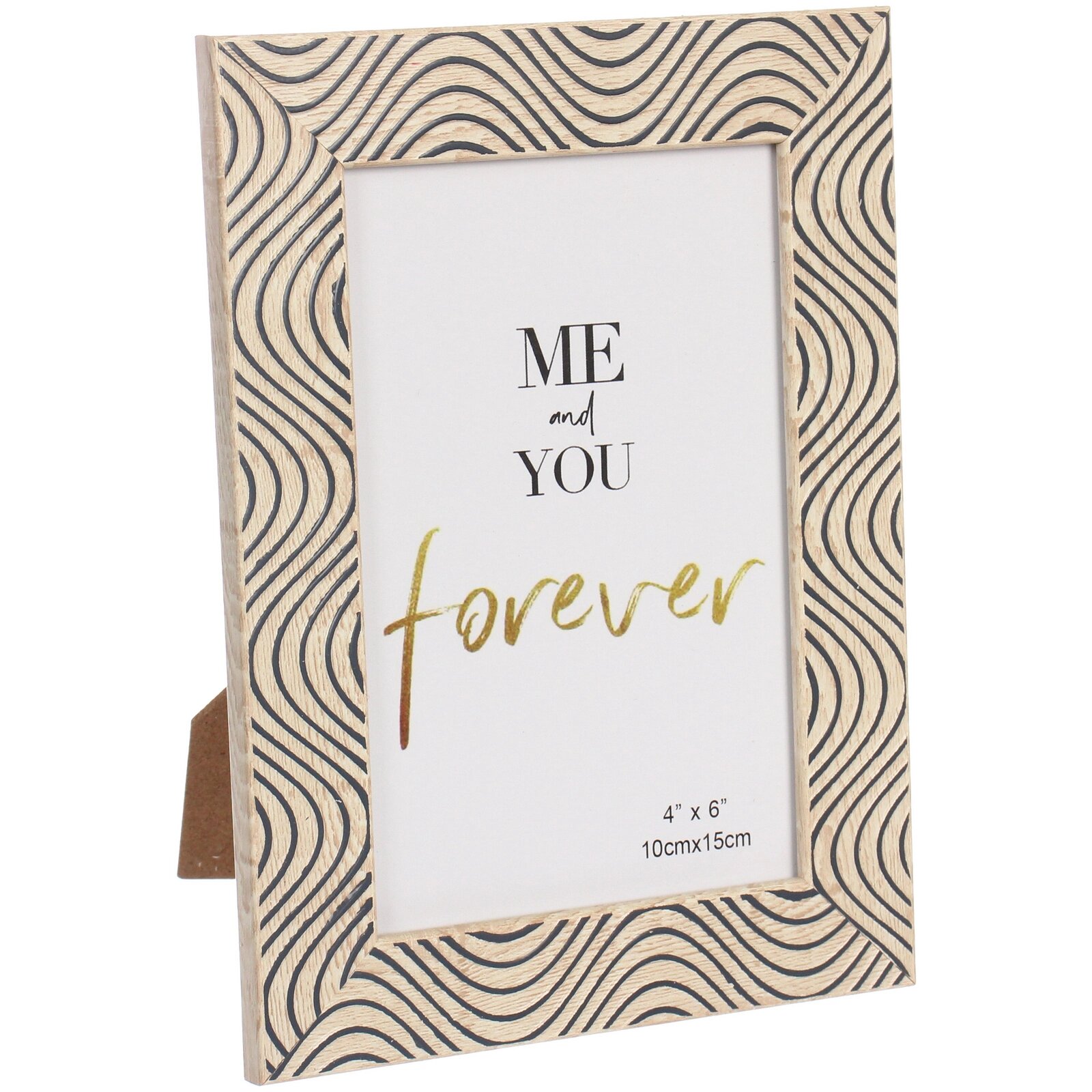 Фоторамка «Верона» 10х15 см, пластик, цвет бежевый, для фото 10 на 15