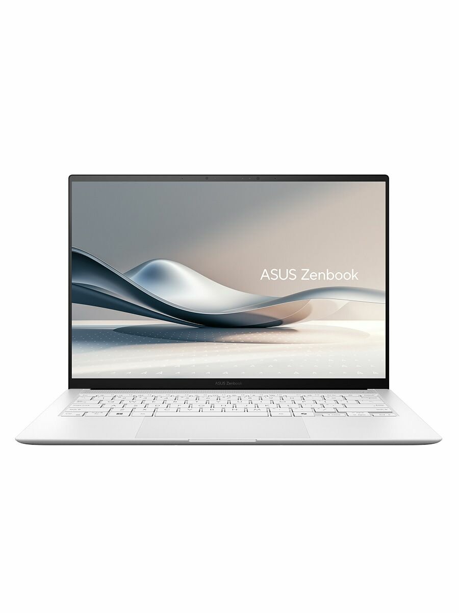 14" Ноутбук ASUS Zenbook S 14 UX5406SA-PV058W (Core Ultra 7 258V, RAM 32Gb, SSD 1Tb), белый, Win11, без ПО