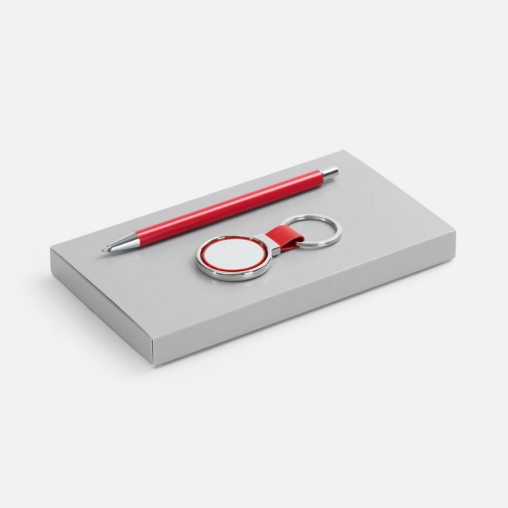 Подарочный набор Slim Stalker, красный, 10x1,8x18 см