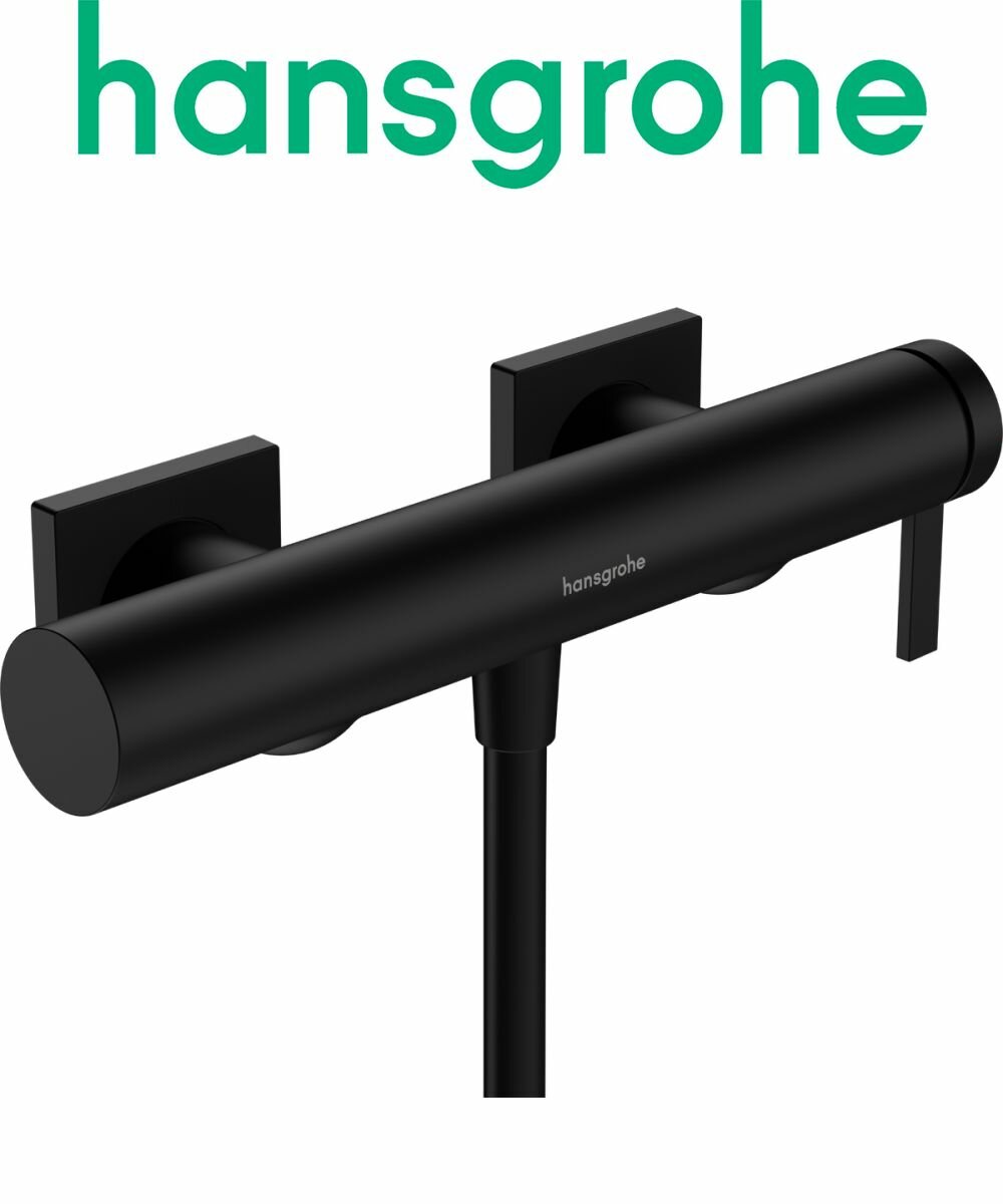 Смеситель для душа hansgrohe Tecturis E черный матовый 73620670