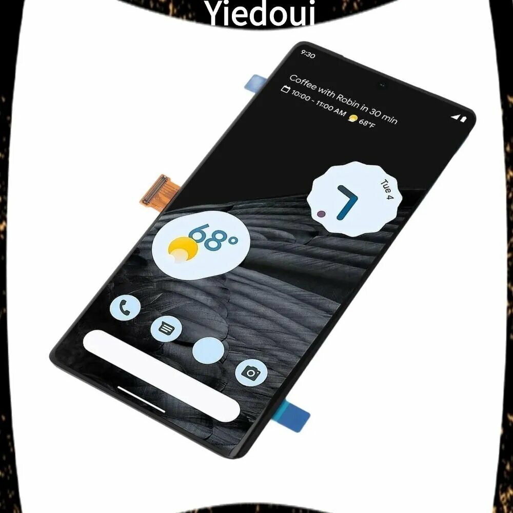 Запчасть для Google Pixel 7 Pro, OLED дисплей 6.7 дюйма, высокое качество, для замены