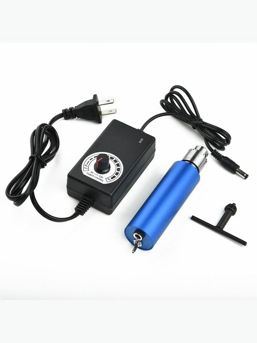 Регулируемая электрическая ручная дрель мини-микро электрическая дрель