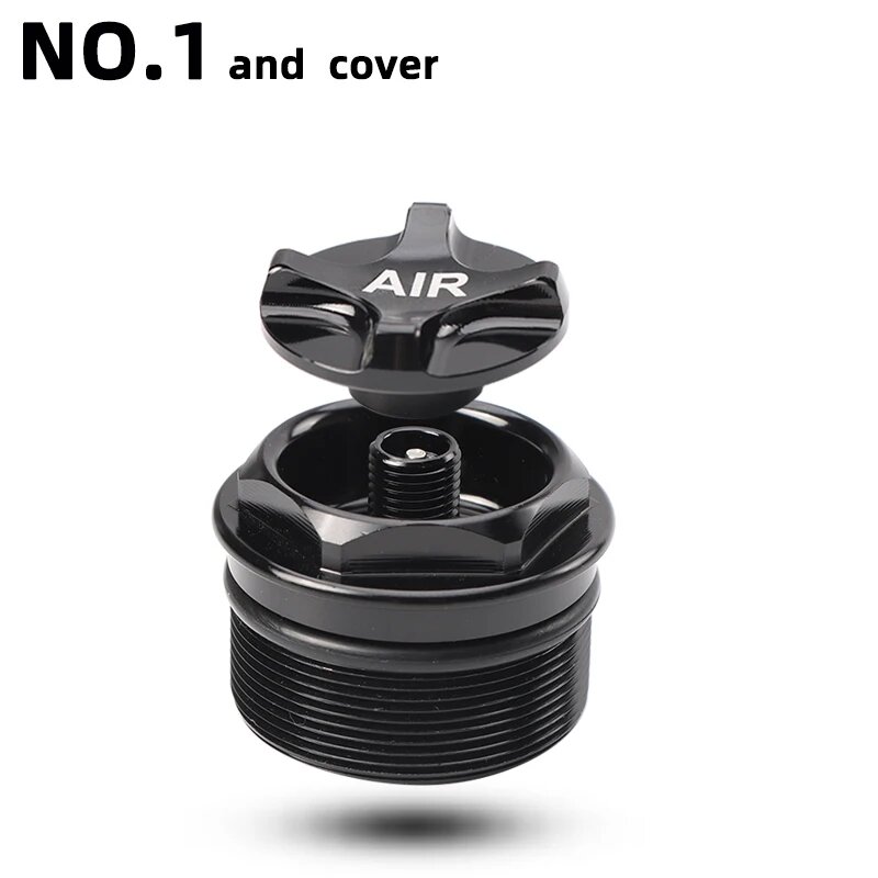 Гайка клапана SMLLOW для вилки 24-28 дюймов черная NO.1 and cover