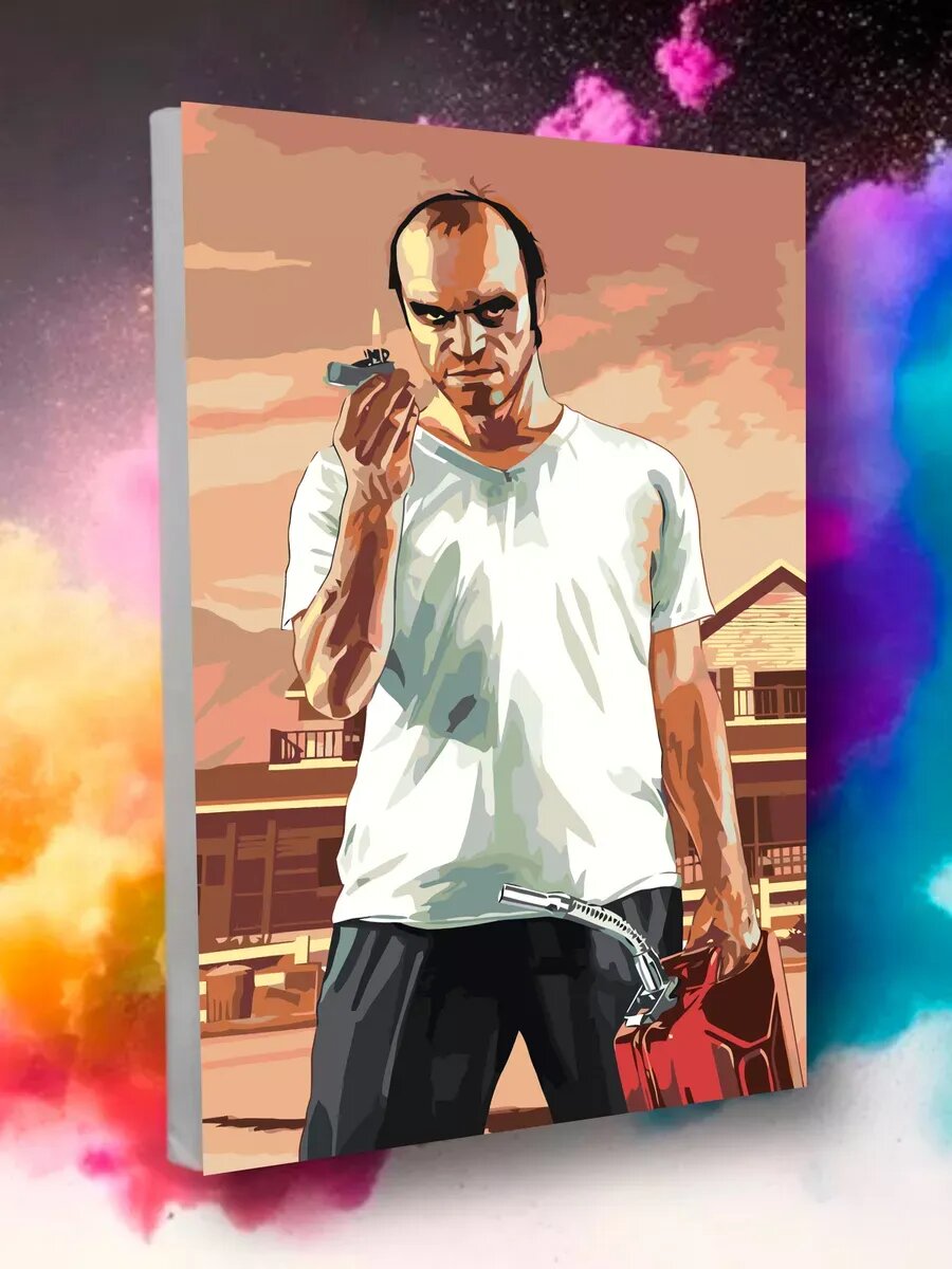Картина по номерам GTA 5