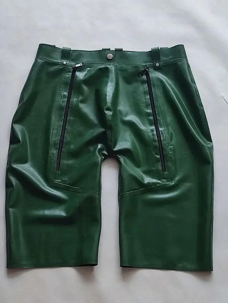 Латексные шорты Gummi для косплея L, Желтый, Желтый