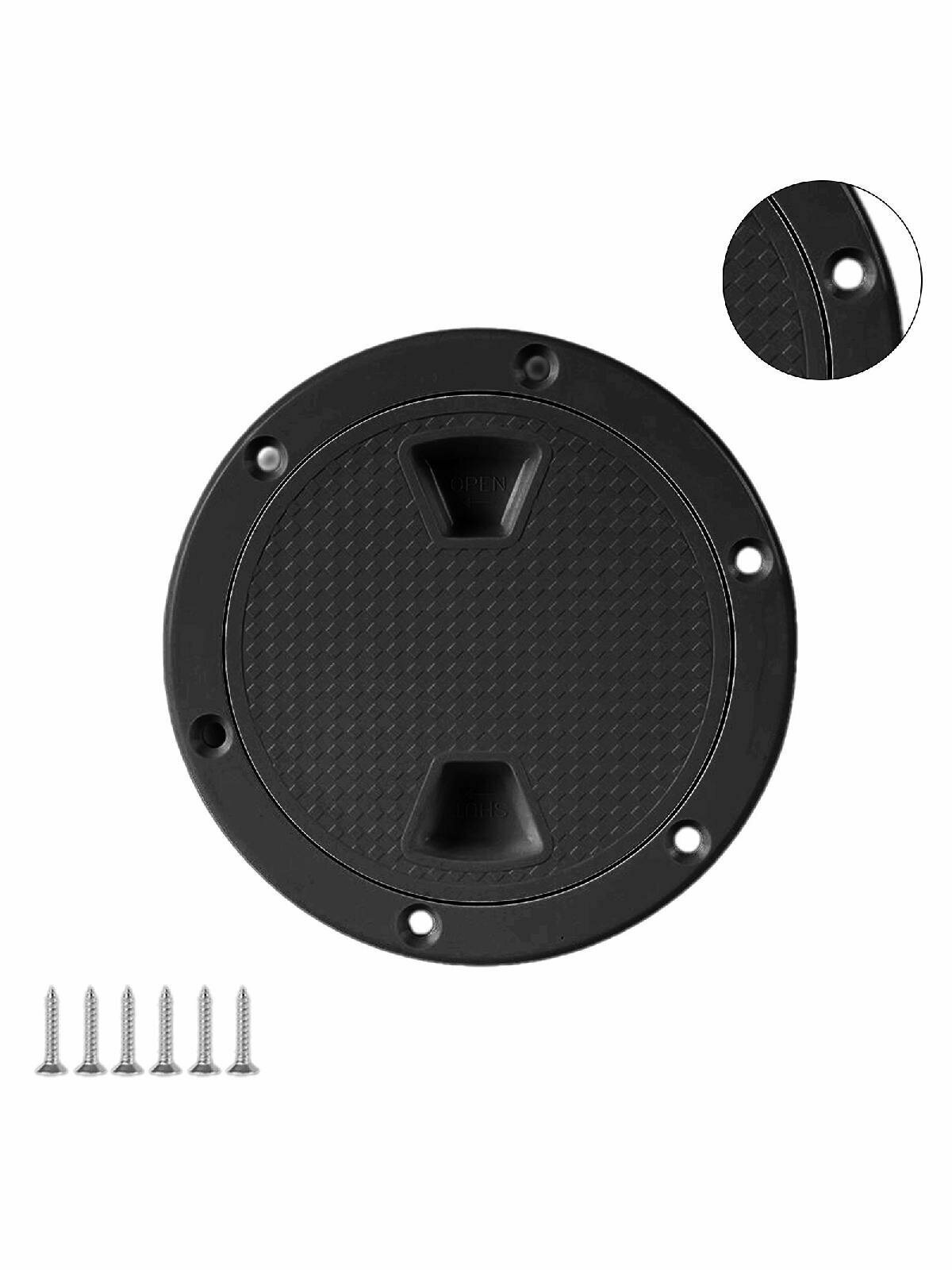 Модернизация Крышки люков доступа к лодке 4/6/8-дюймовая круглая смотровая панель из АБС-пластика