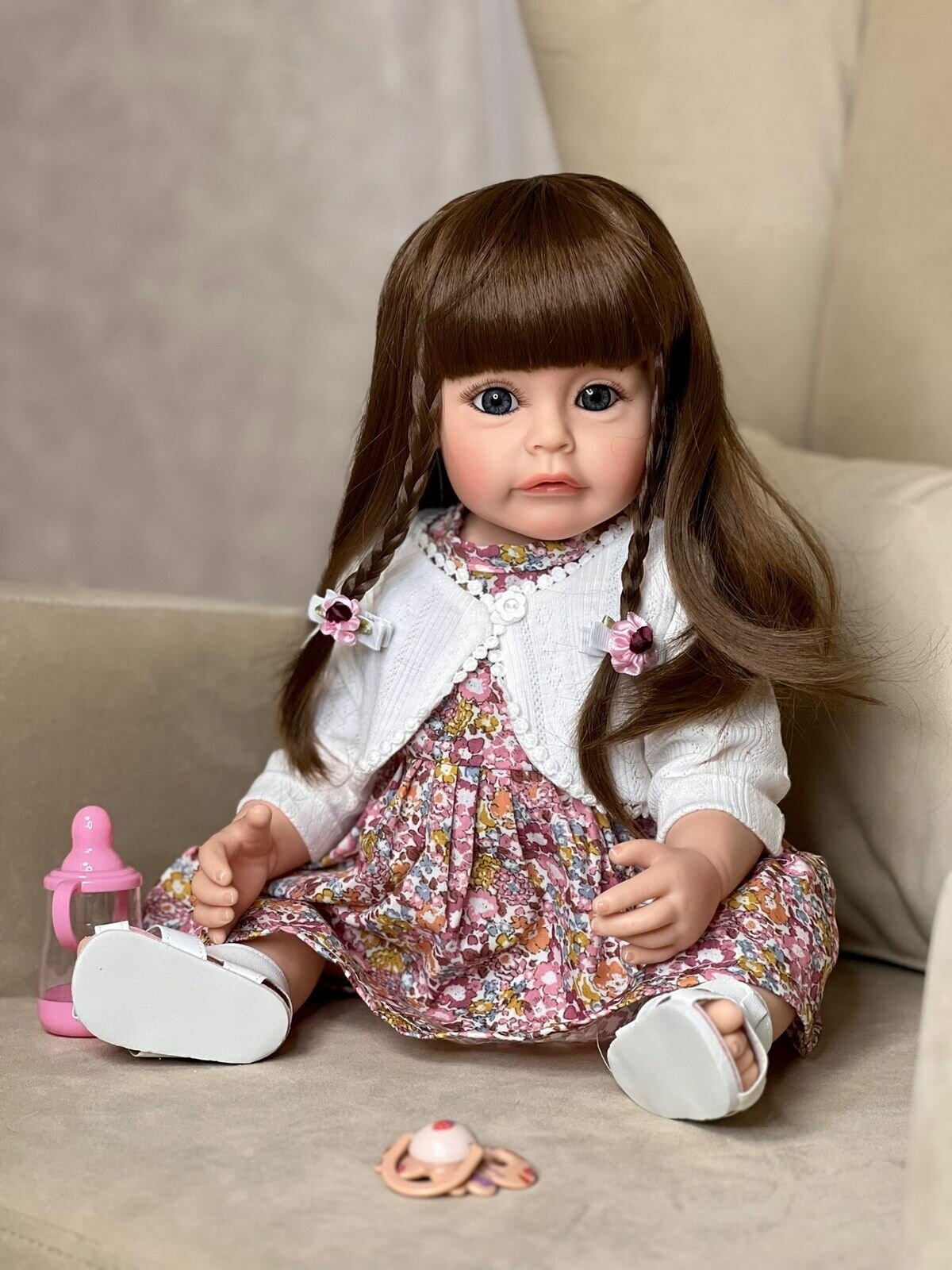 Кукла Реборн виниловая 55 см