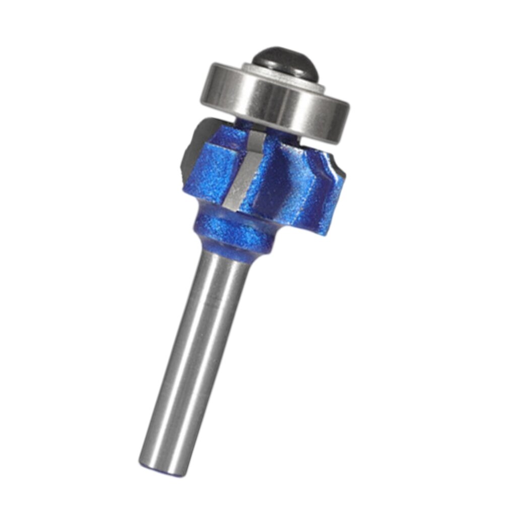 Концевая фреза для скругления углов с четырьмя канавками и хвостовиком 8 мм Подходит для высокоэффективной резки древесины и композитных материалов