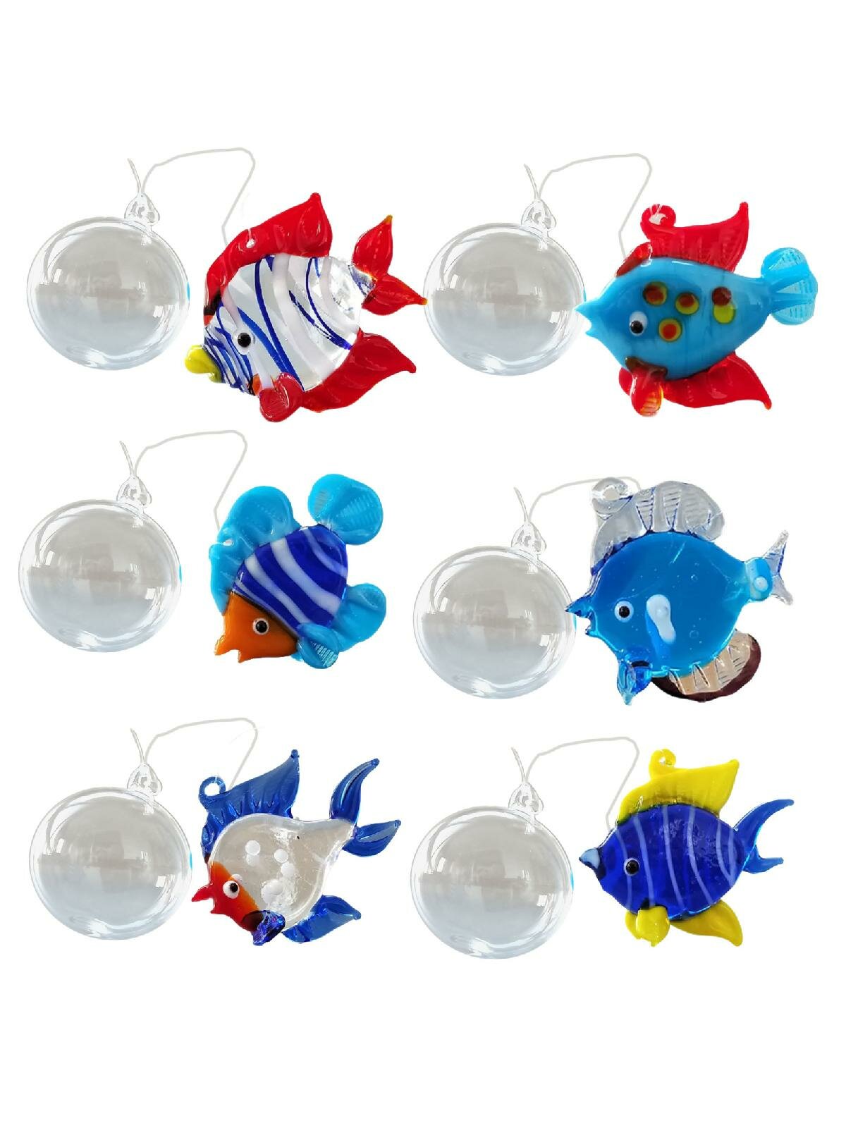 Декоративные подвесные декорации для аквариума с плавающими рыбками, брелок для автомобиля