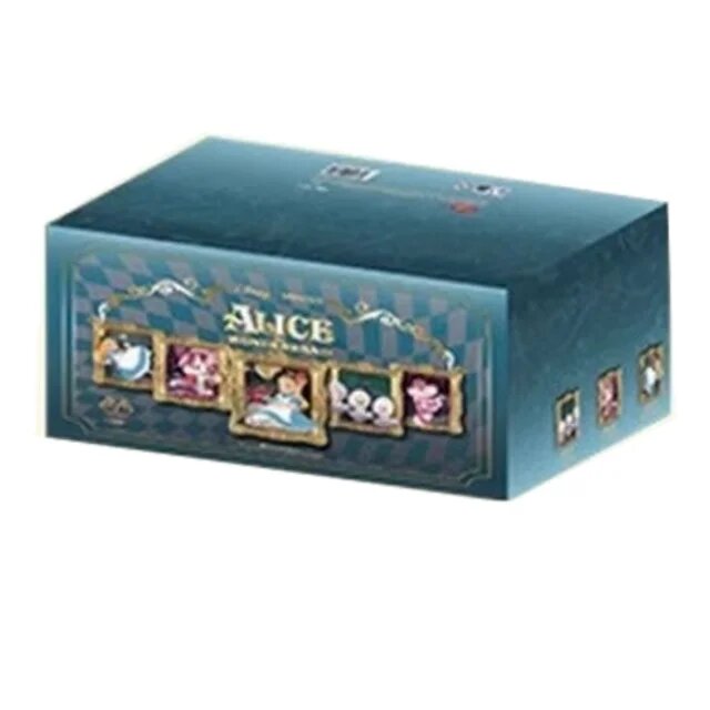 Новинка 2025 года, Miniso Blind Box Alice Art Museum Series Mystery Box, аниме-фигурка, кавайное коллекционное украшение, игрушка, подарок на день рождения