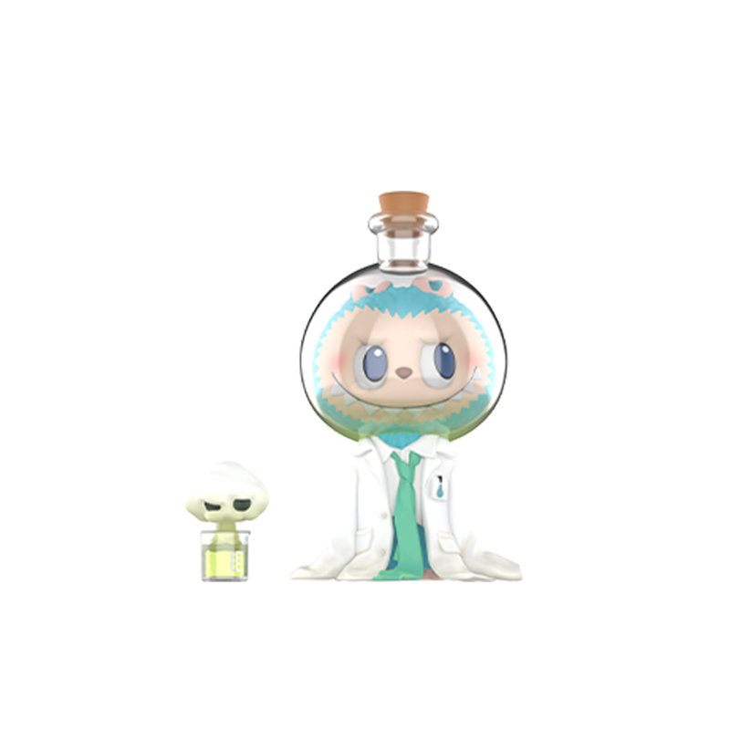Фигурка-брелок унисекс POP MART Labubu The Monsters Almost Hidden Series, Confirmed-Wonder Experiment (Open)