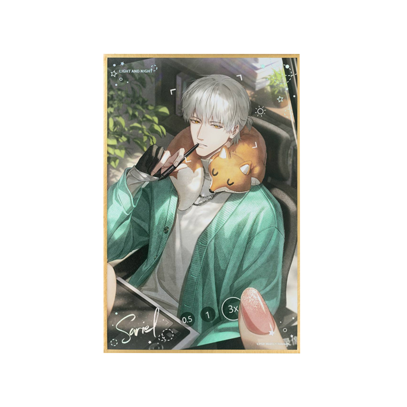 Арт-принт унисекс POP MART Light And Night, Anime Artboard Print-Sariel