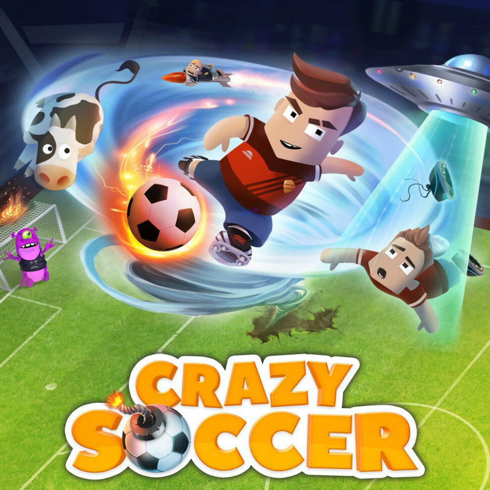 Игра Crazy Soccer: Football Stars для PC / ПК, активация в стим Steam для региона РФ / Россия цифровой ключ