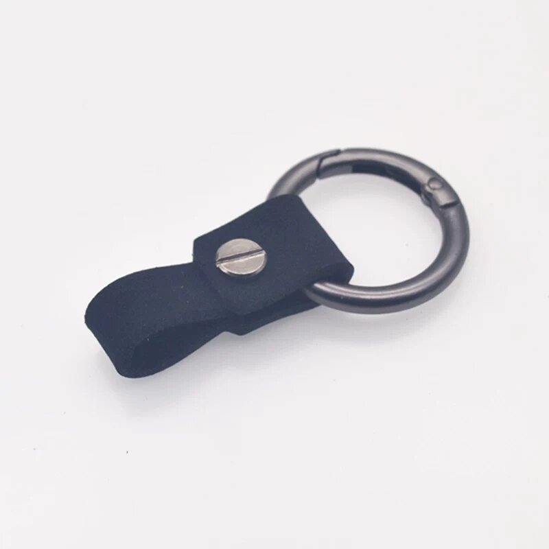 Брелок для ключей из натуральной кожи (первый слой), подвеска-кольцо из натуральной кожи, креативный кожаный ремешок