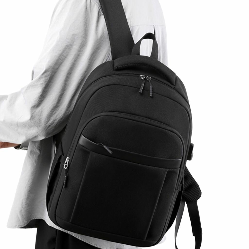 Деловой Рюкзак Для Пригородных Поездок-Черный