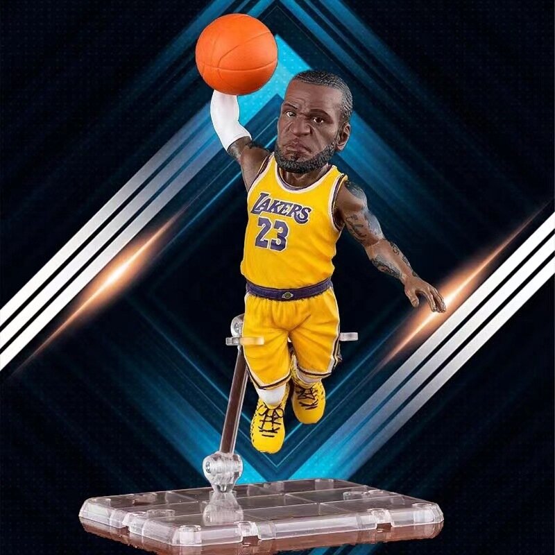 Фигурки NBA - Леброн Джеймс, Стефен Карри, Джеймс Харден, Клей Томпсон, Коллекционная Статуэтка в Официальном Стиле, Подарок Мужчине, Настольный Декор
