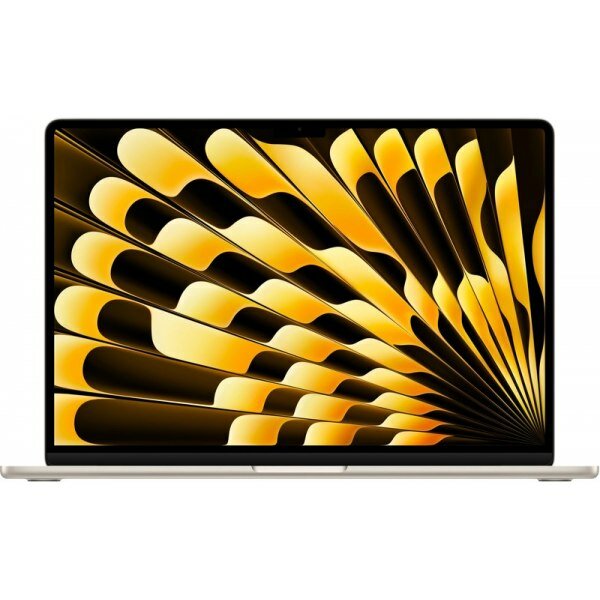 Ноутбук Apple MacBook Air A3241 15.3", 2025, Retina, Apple M4 10 core 4ГГц, 10-ядерный, 24ГБ 512ГБ SSD, macOS, сияющая звезда (mc6k4ll/a)