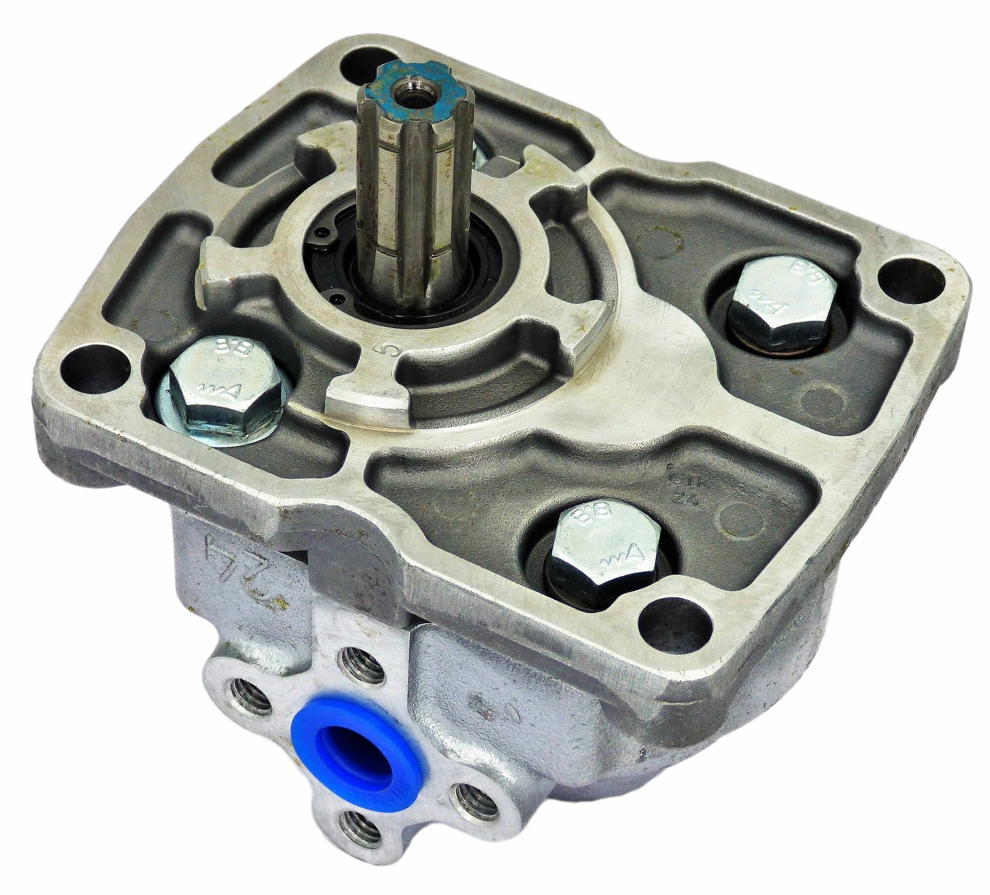 Насос НШ-16, правого вращения, плоский, запчасть для спецтехники