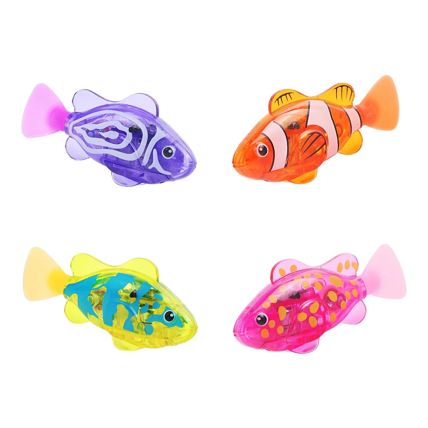 Электронные рыбки Magic Fish, набор 4 шт.