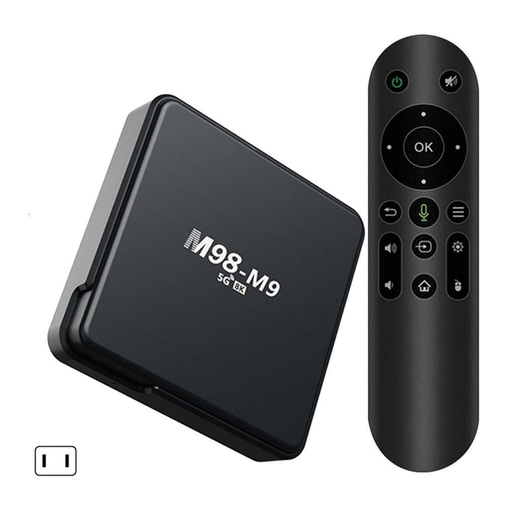 ТВ-приставка M98 M9 4K с двойным Wi-Fi, US