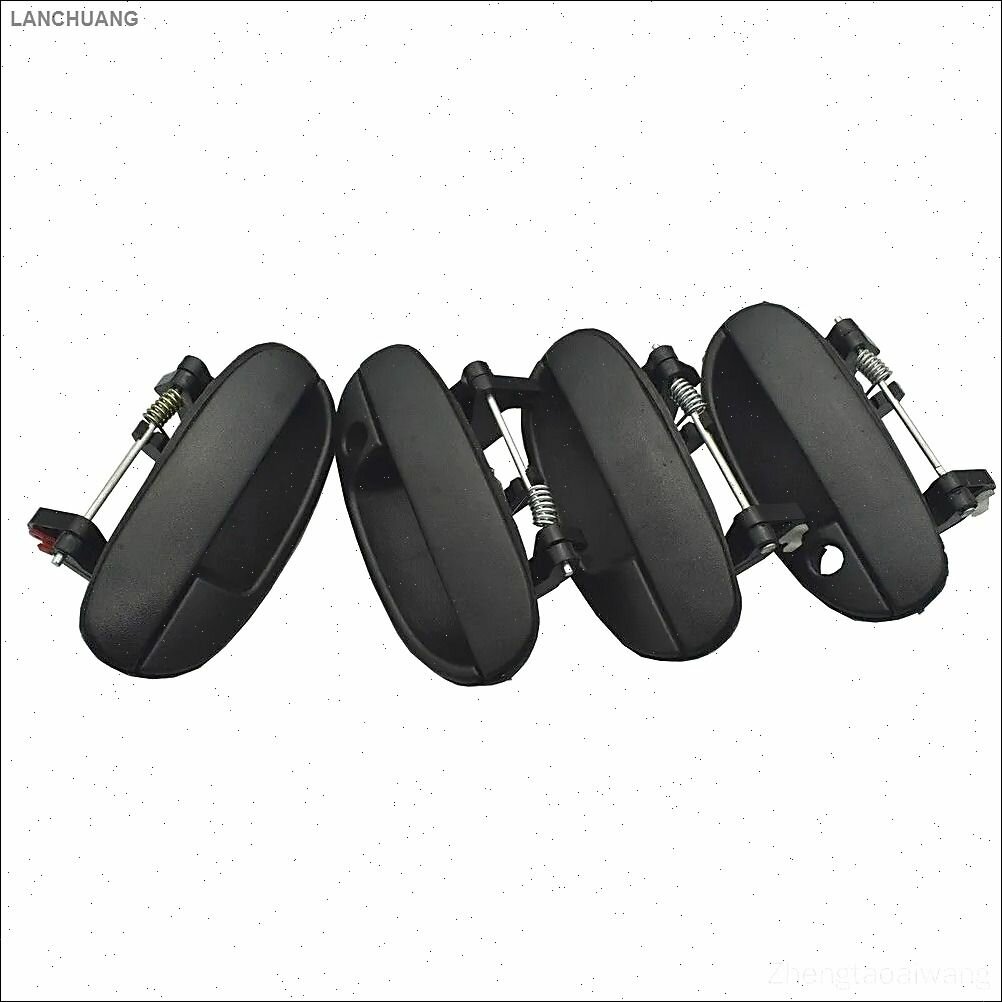 4 наружные дверные ручки для Daewoo Lanos 1999-2002 в цветах пурпурный сиреневый хаки