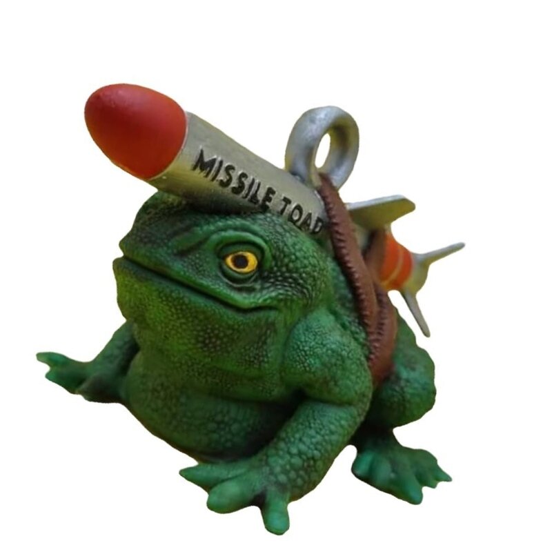 Missiles Toads Hanging Ornament Funny Christmas Decors Joke Mistletoe Decors