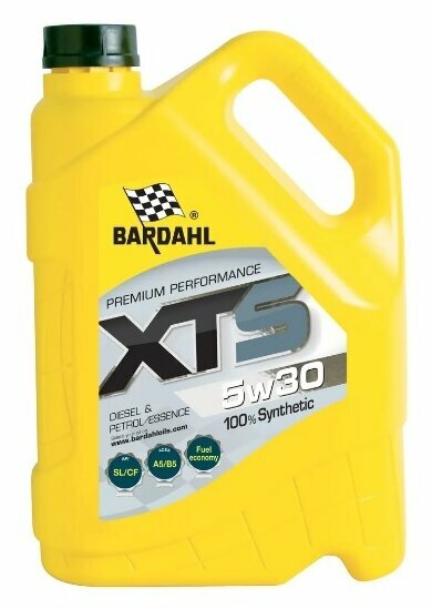 Масло моторное Bardahl XTS 5W30 синтетическое 5 л 36543