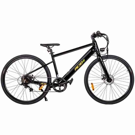 Электровелосипед Acid E-Race Black Flat/Yellow, рама 18"
