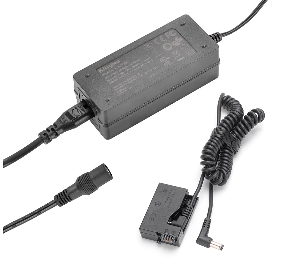 Адаптер питания Kingma DR-LPE8 + сетевой адаптер, вместо LP-E8