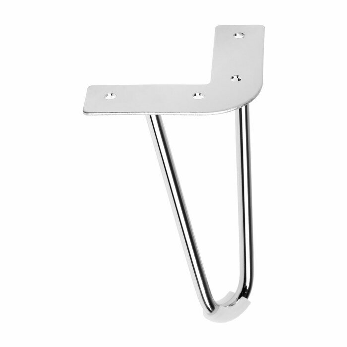 Опора мебельная CAPPIO OP06, h=150 мм, d=8 мм, 11×11 мм, цвет хром