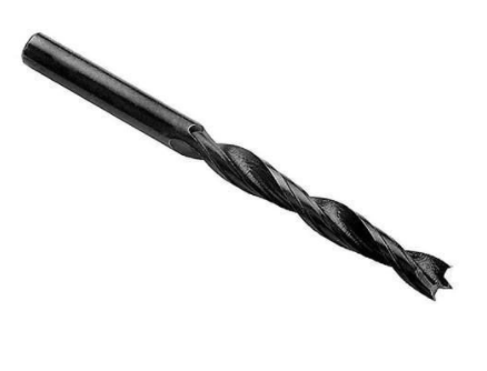 Сверло URAGAN 3х60мм по дереву спиральное, М-образная заточка