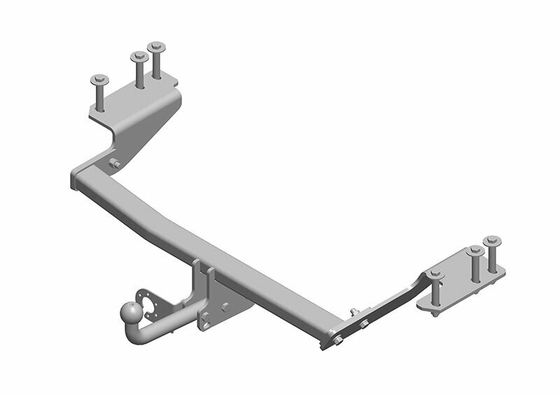 Фаркоп AvtoS для GREAT WALL HOVER H6 (2013-2017) с универсальной электрикой Smart(блок) и сертификатом в комплекте, арт.(GW 11+smart)