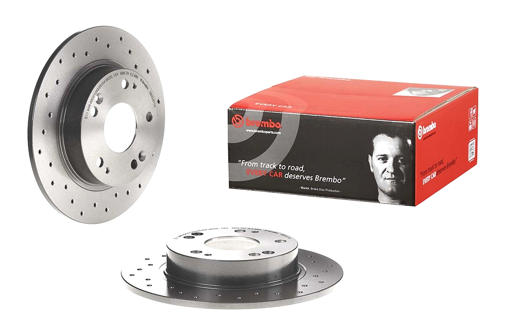 BREMBO 08. A147.1X (08A14710 / 08A1471X / 0986479451) диск тормозной Honda (Хонда) Civic (Цивик) ix седан
