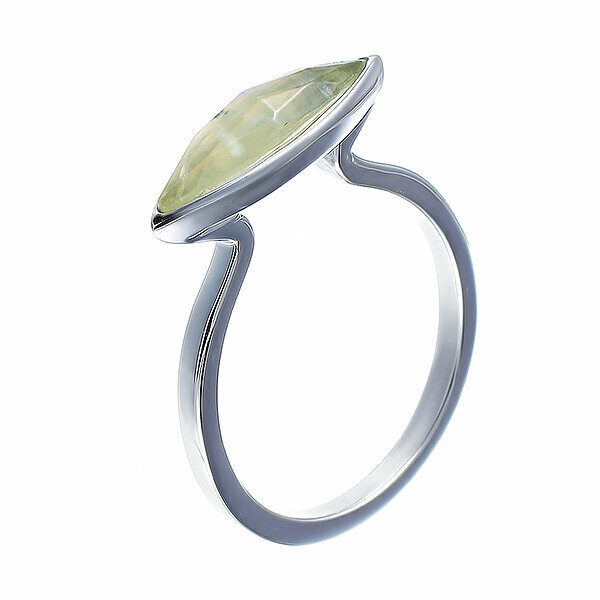 Кольцо, серебро, 925 проба, кварц