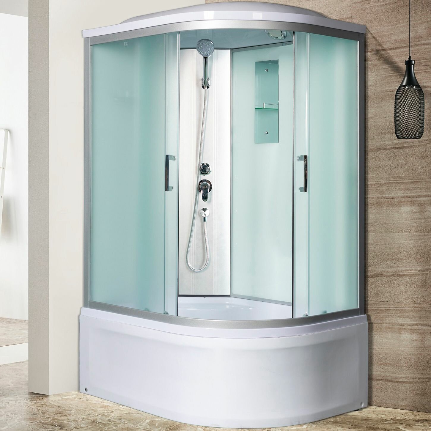 Душевая кабина River Desna XL увеличенной высоты 100/80/44 MT L