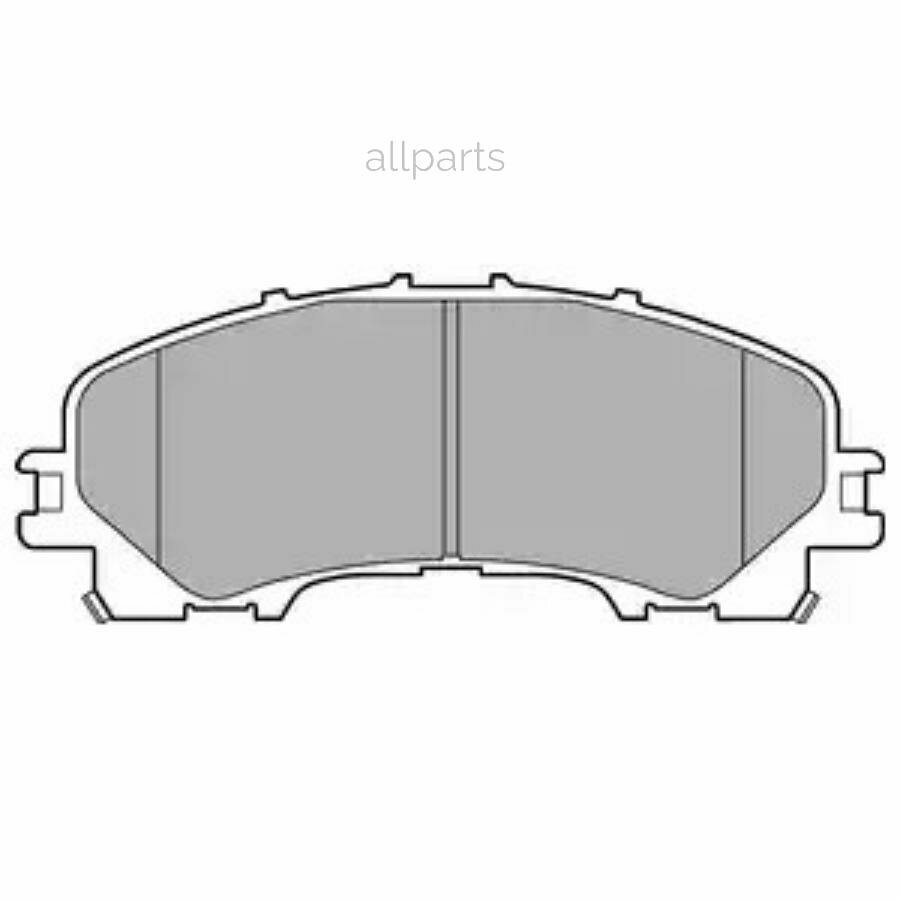 DELPHI LP3183 Колодки торм. пер. (WVA 25912/22119/25910/22118/22117 15,8 mm.)