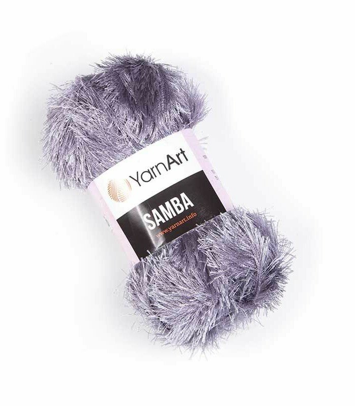 Пряжа Samba Yarnart цвет 3318 стальной, 100 г. 150 м. 1 моток.