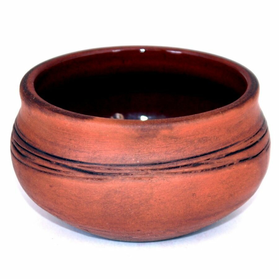 Горшочек для запекания, Жюльенница + глазурь, глина, керамика, ручная работа