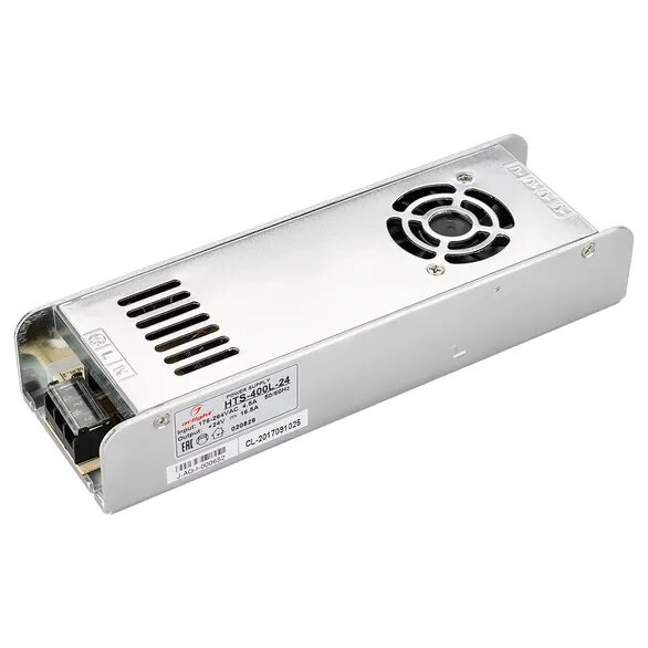 Блок питания (AC-DC) 24V 400W 020829(1) HTS-400L-24 кожух
