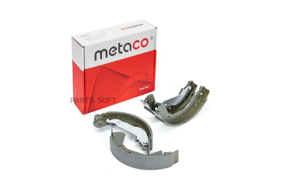 3020113 METACO Колодки тормозные CHEVROLET AVEO 11- барабанные