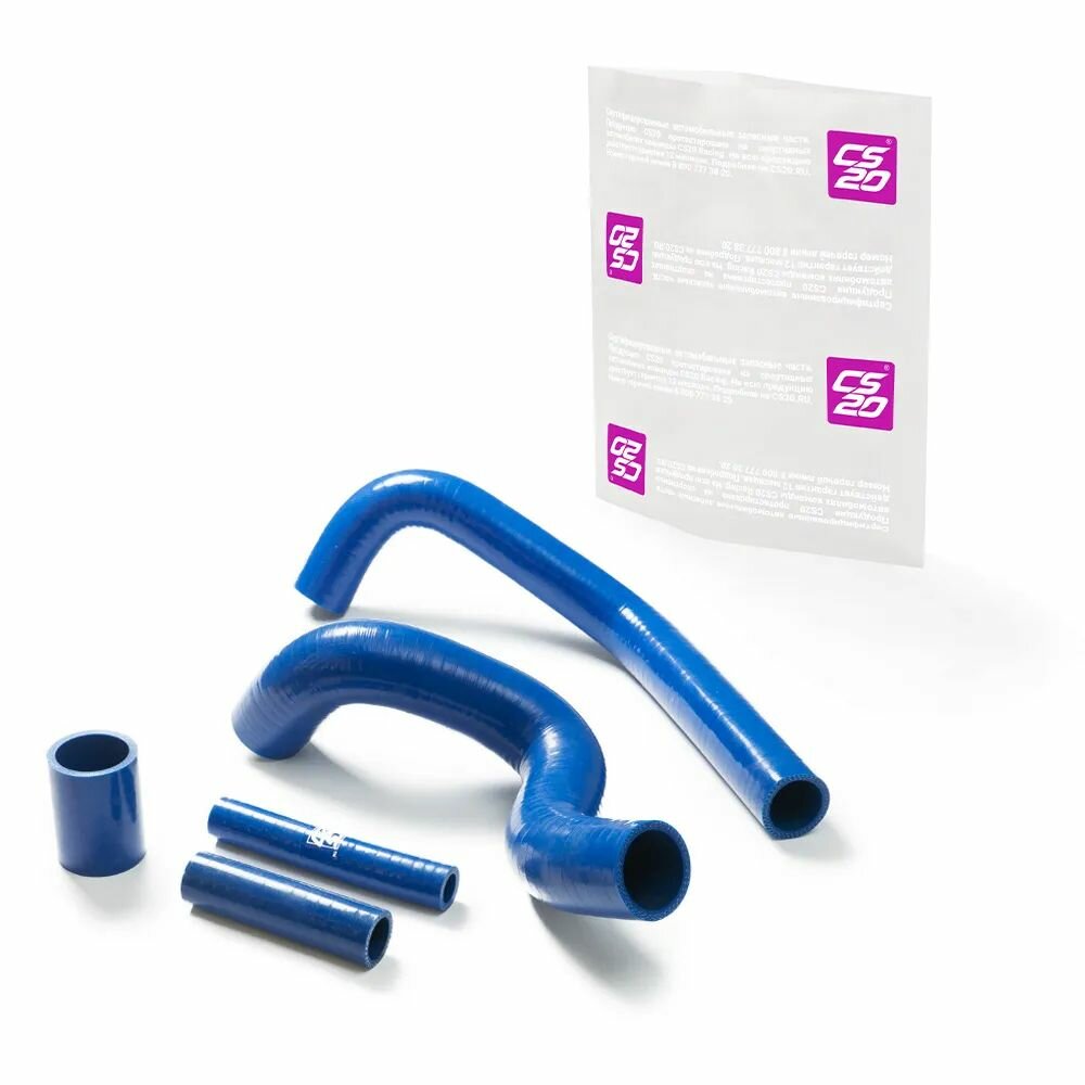 Патрубки радиатора для УАЗ 3163 Патриот, 3160 (дв. ЗМЗ 409 Е2,3 с 2008 г.) комплект 5 шт. силикон серии PROFI арт 15116