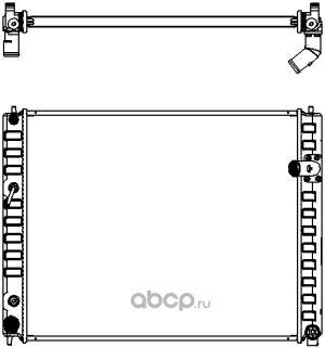 Радиатор основной sakura 32518501