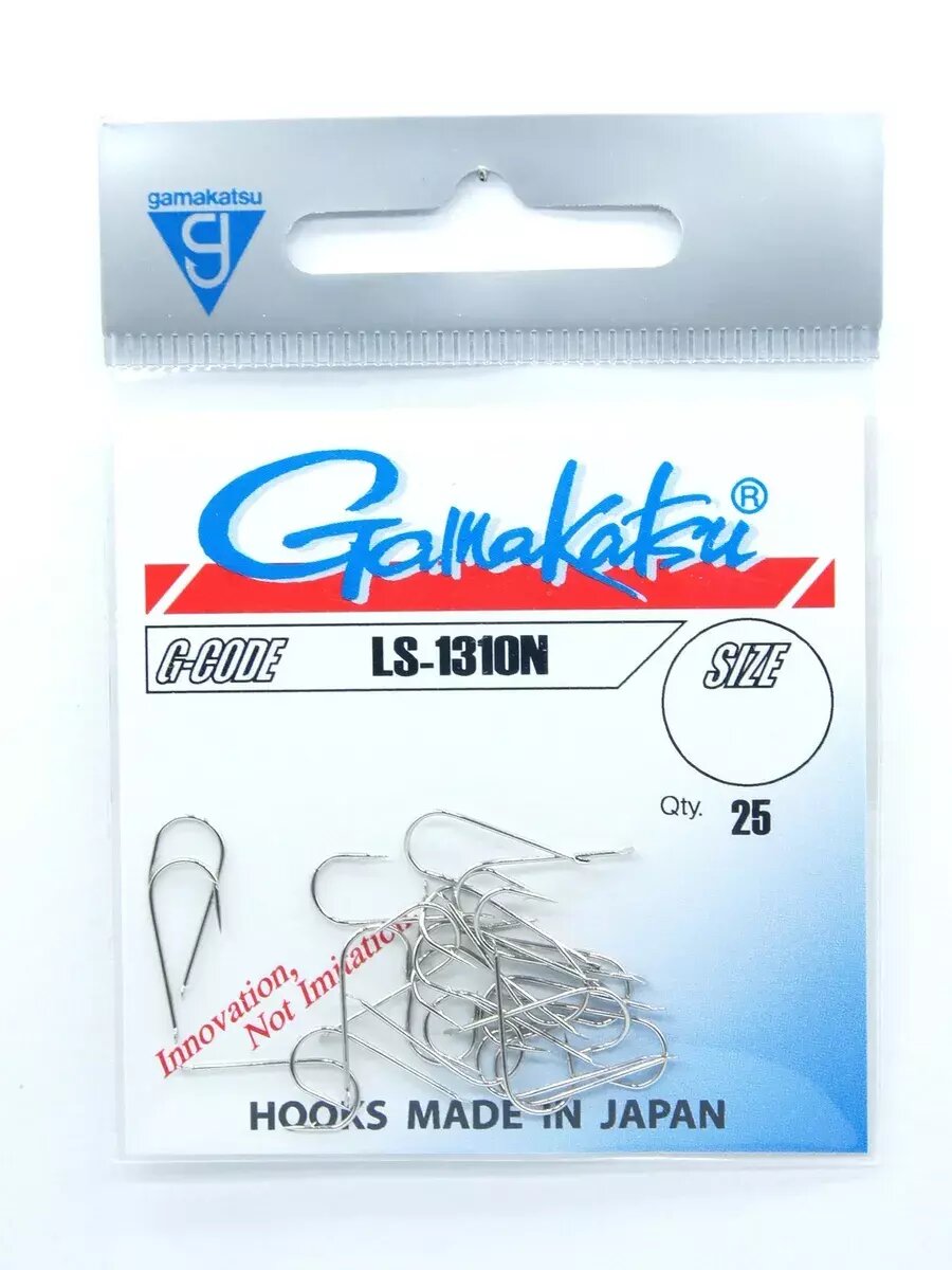 Крючок Gamakatsu Hook LS-1310N Nickel №02