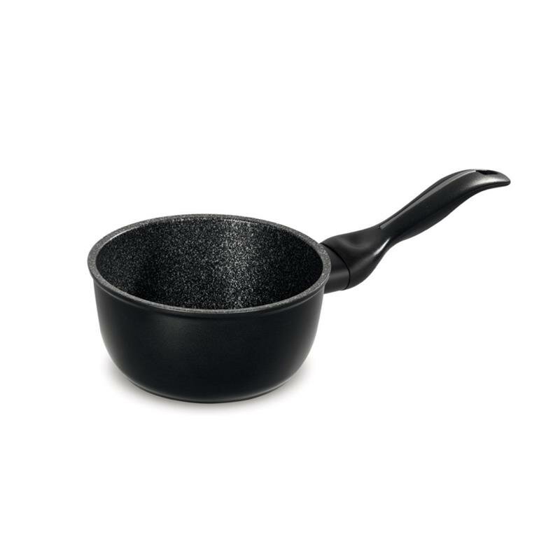 Barazzoni Ковш с антипригарным покрытием Extra Induction 1.4л 16 см черный (8551100168410)