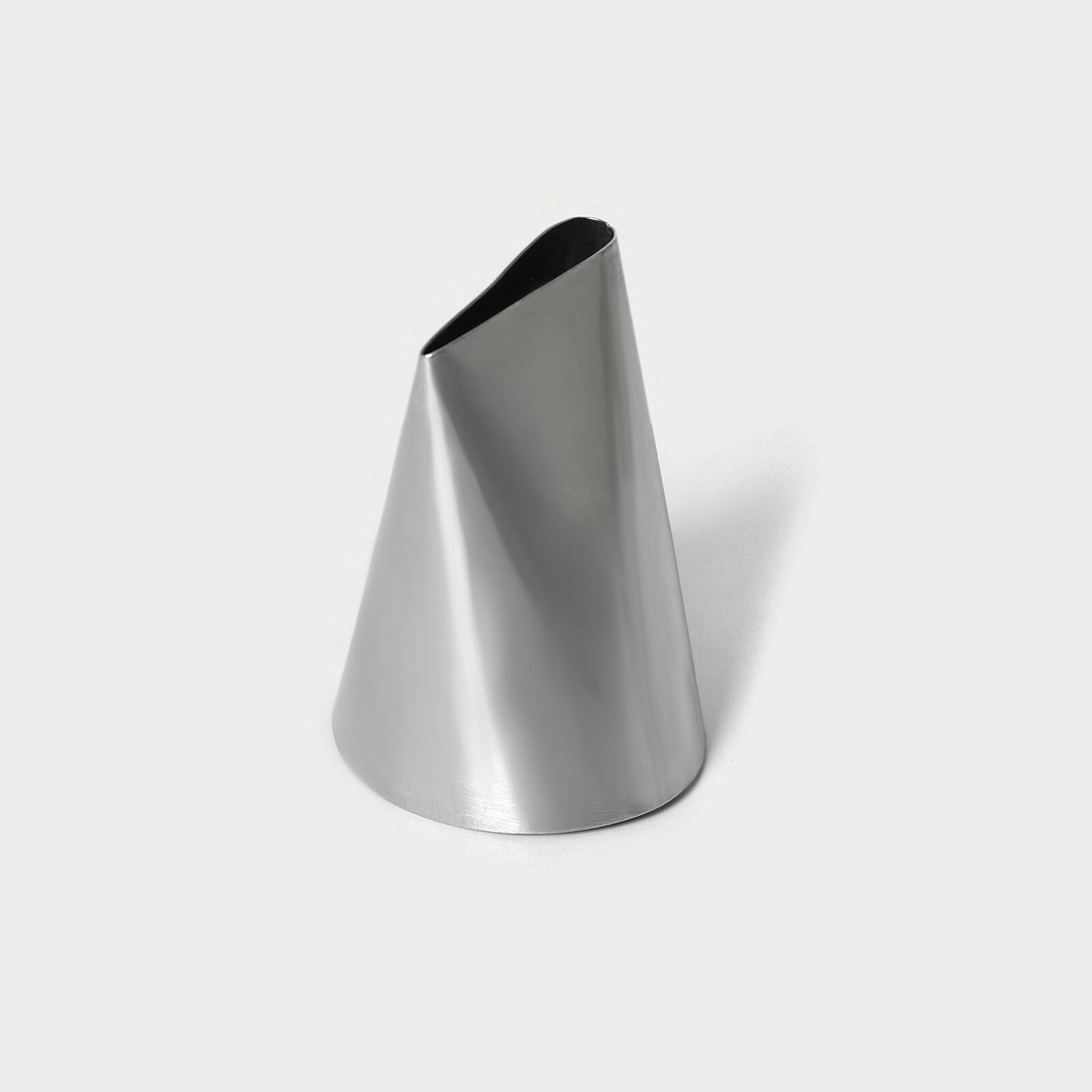 Насадка кондитерская «Лепесток», № 128, d=3,4 см, выход 2,3 см, нержавеющая сталь, 3831048