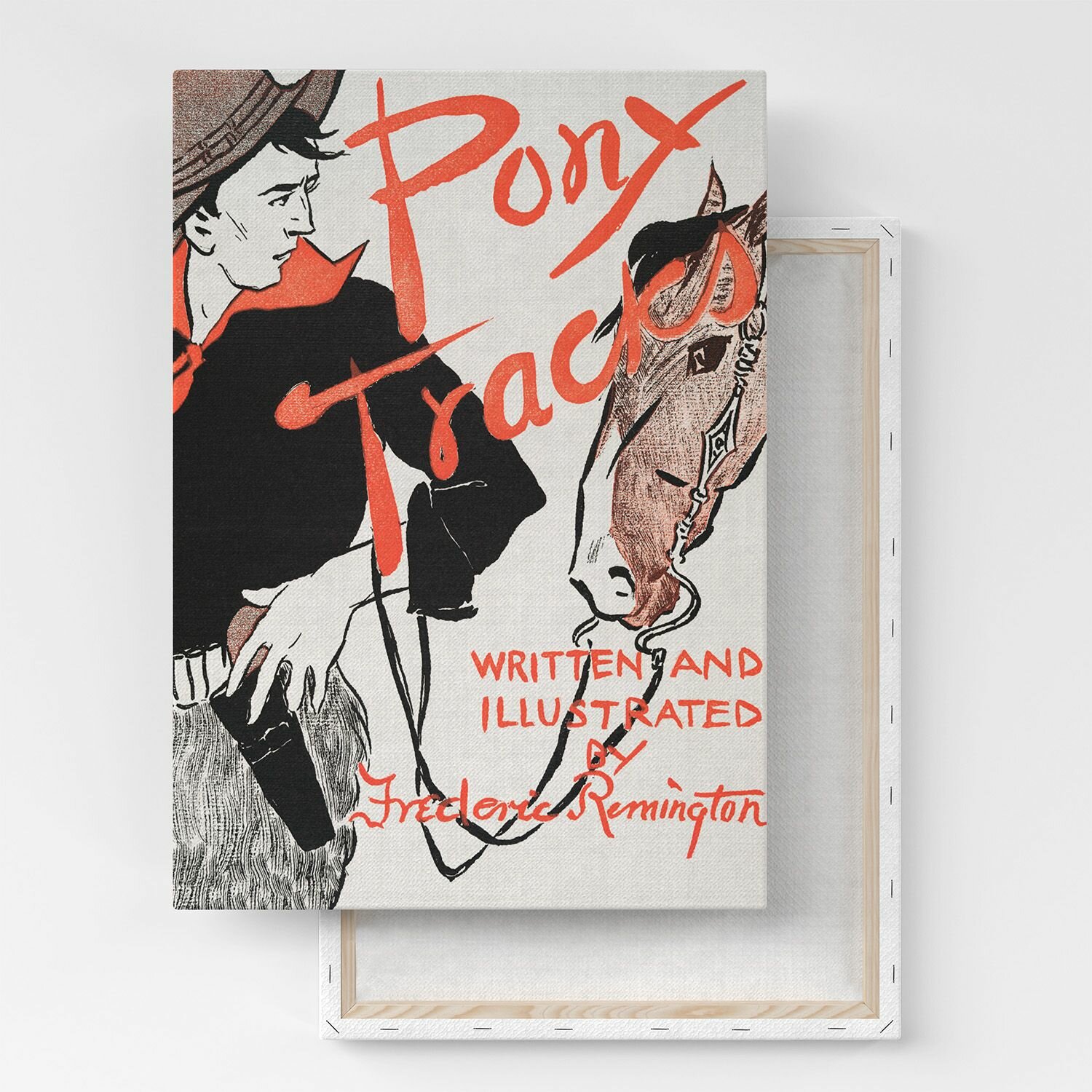 Картина на холсте, репродукция / Эдвард Пенфилд - Pony Tracks / Размер 30 x 40 см