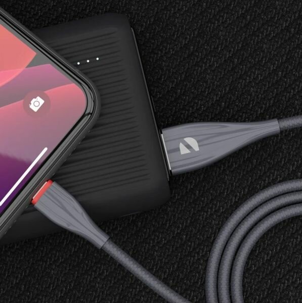 Кабель Deppa Ceramic USB - Micro USB 2A 1м (72286) Серый