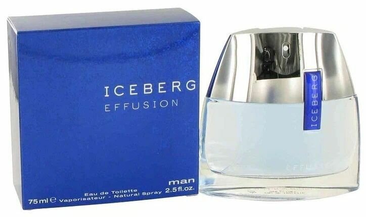 Туалетная вода Iceberg Effusion, мужская, восточные фужерные ноты, 75мл