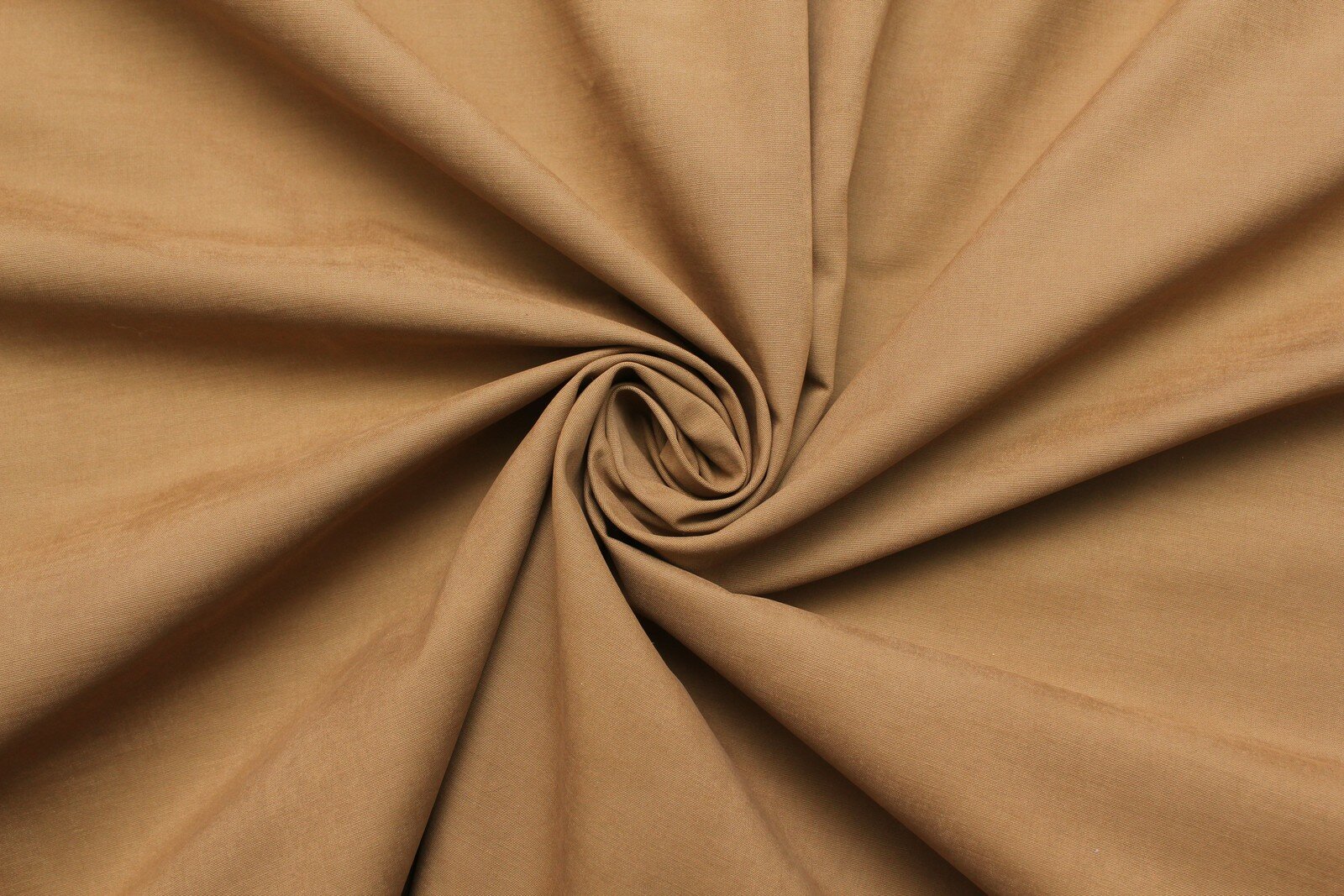 Ткань плащёво-курточная микровелюр бежево-оливкового цвета, ш145см, 0,5 м